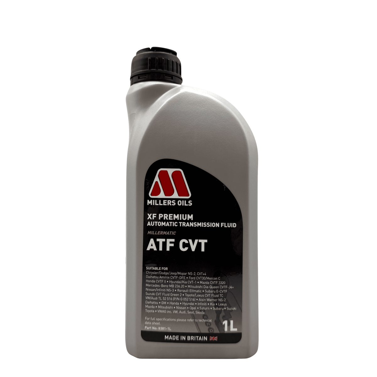 Millers XF Premium ATF CVT Automatic Gearbox Oil 1L – Eco Torque