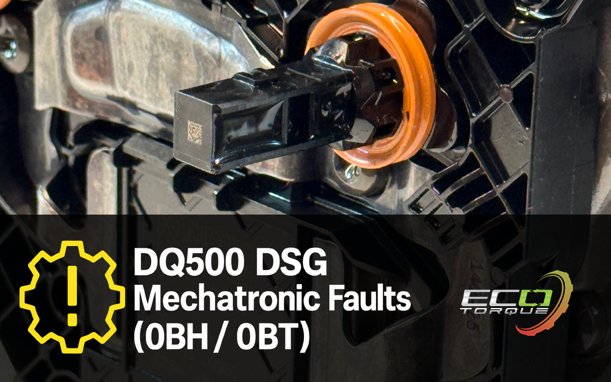VW / Audi DQ500 DSG Mechatronic Failure (0BH / 0BT) — Fault Codes – Eco ...
