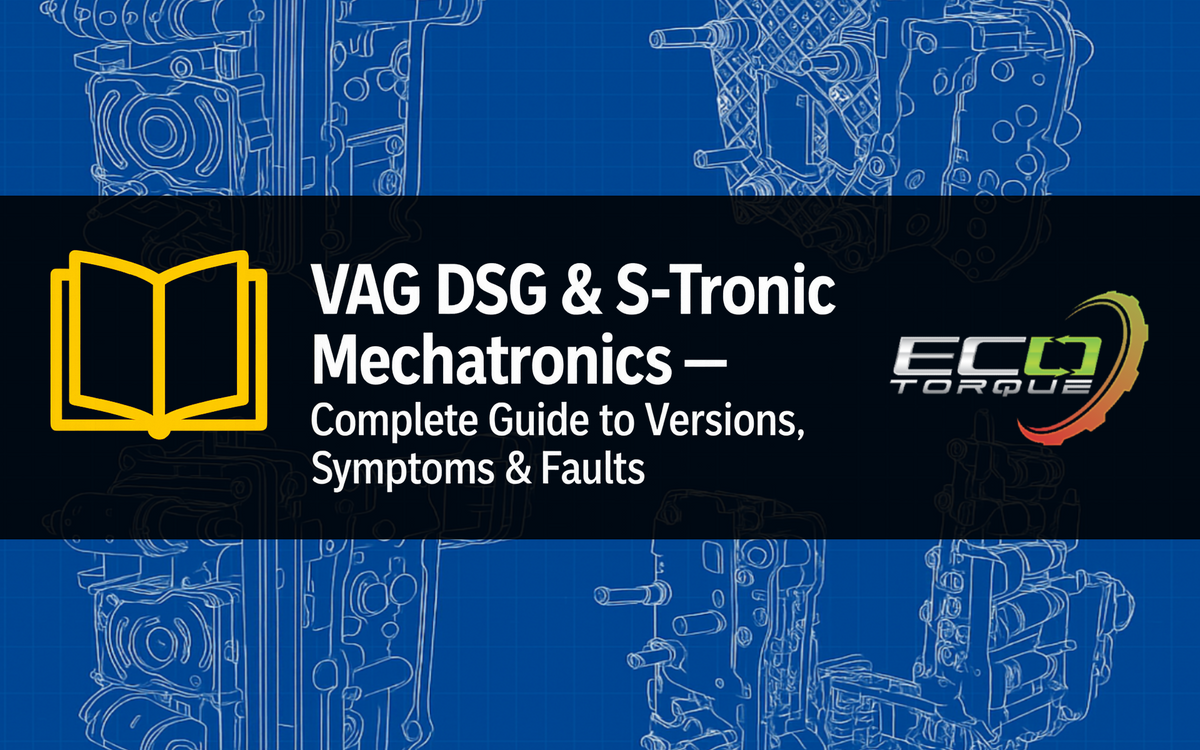 VAG DSG & S-Tronic Mechatronics — Versions, Symptoms & Faults – Eco Torque