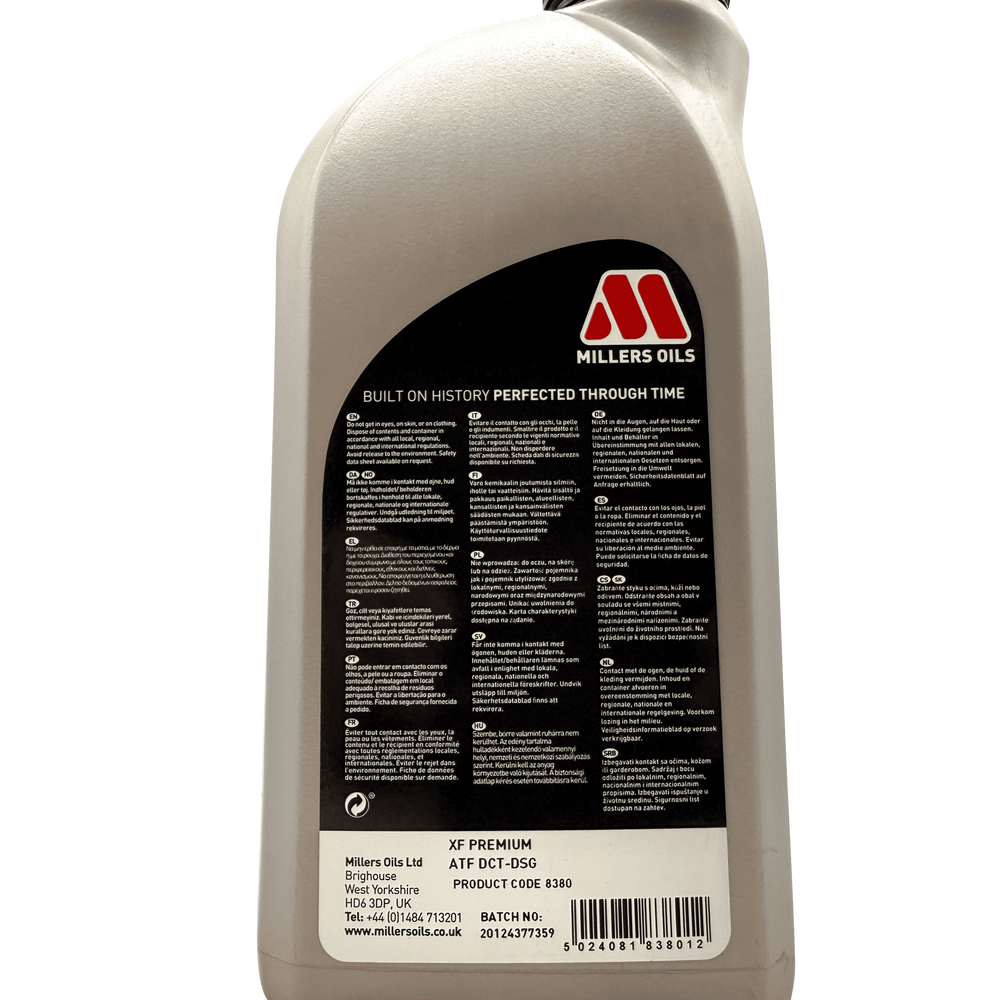Millers XF Premium ATF DCT-DSG Automatic Transmission Oil – Eco Torque